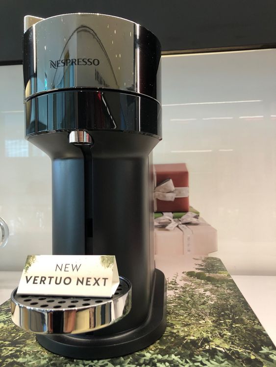 NESPRESSO Vertuo next deluxe dark chrome | Kaufen auf Ricardo