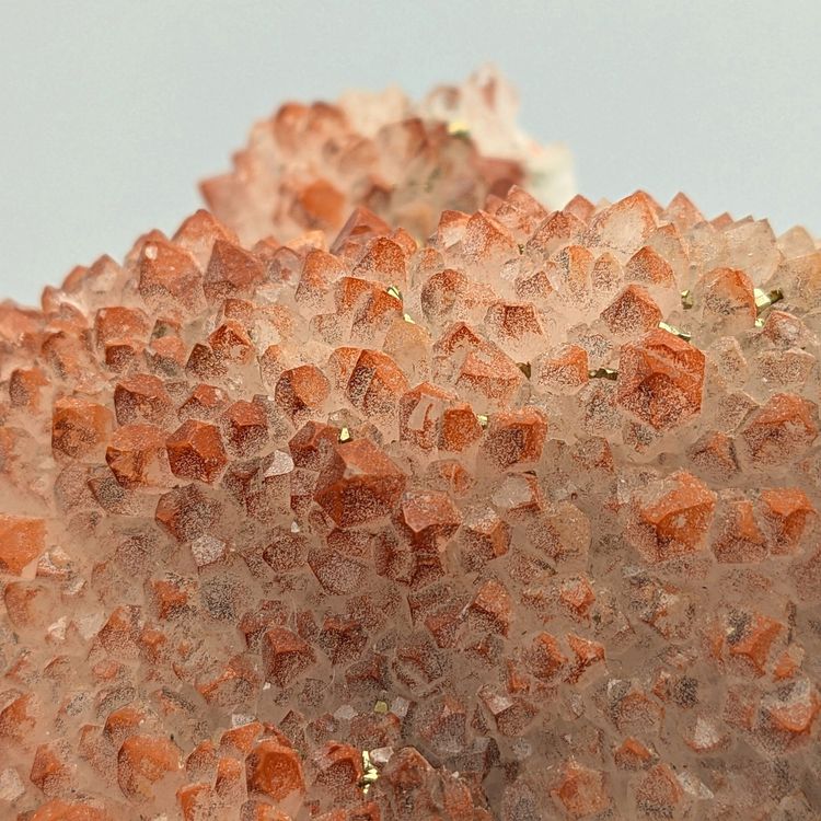 Super Groß HÄMATIT-QUARZ, Hamatit mit PYRIT-PELTEN (Neu (gemäss ...