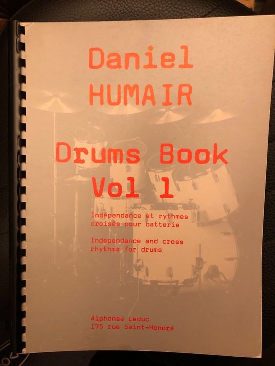 Daniel Humair Drums Book Vol 1 | Kaufen auf Ricardo