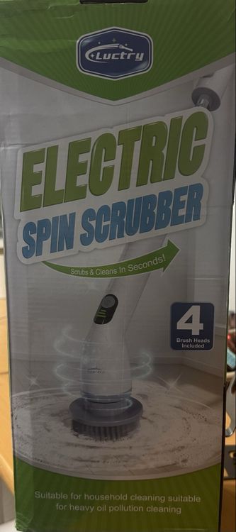 Neuer elektrischer Spin Scrubber KS-2640 mit 4 Bürsten (Neu und ...