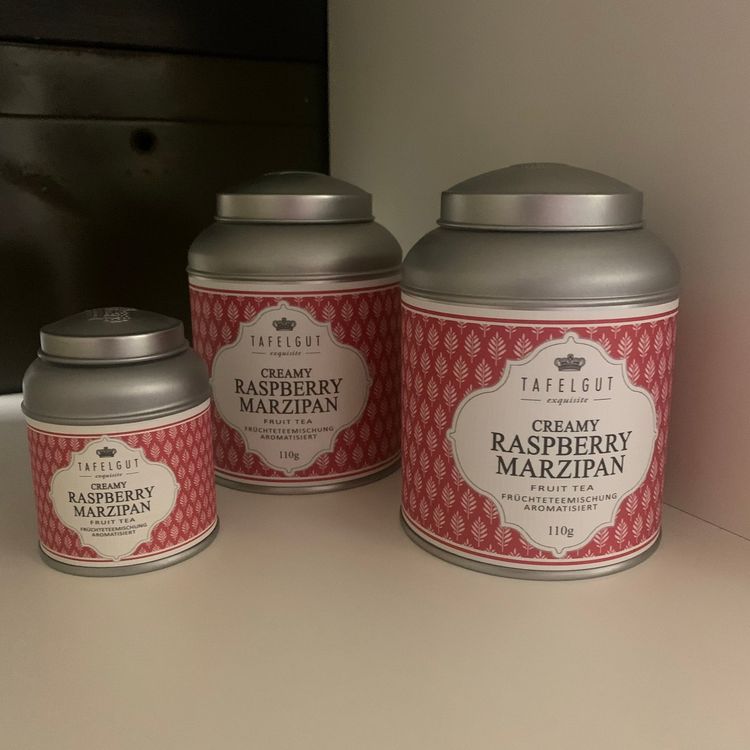 3 leere Tafelgut Tee Dosen , schöne Dosen, für Winterdeko (Gebraucht ...
