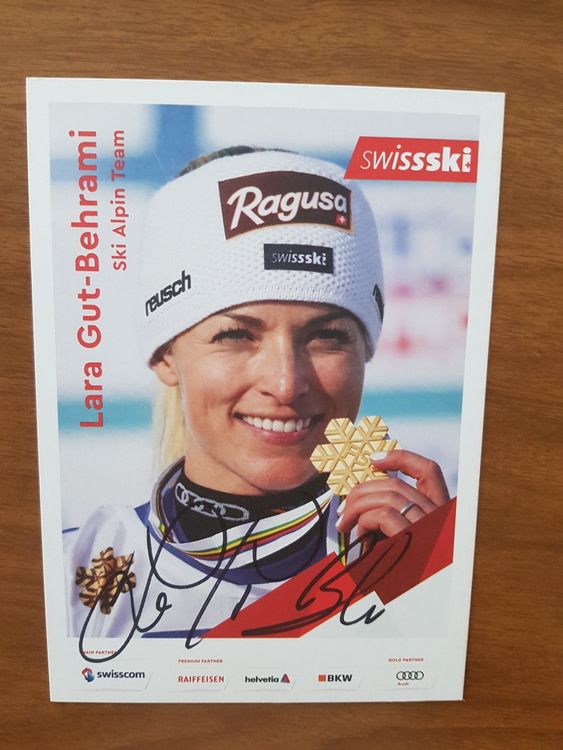 Autogrammkarte Lara Gut-Behrami | Kaufen auf Ricardo