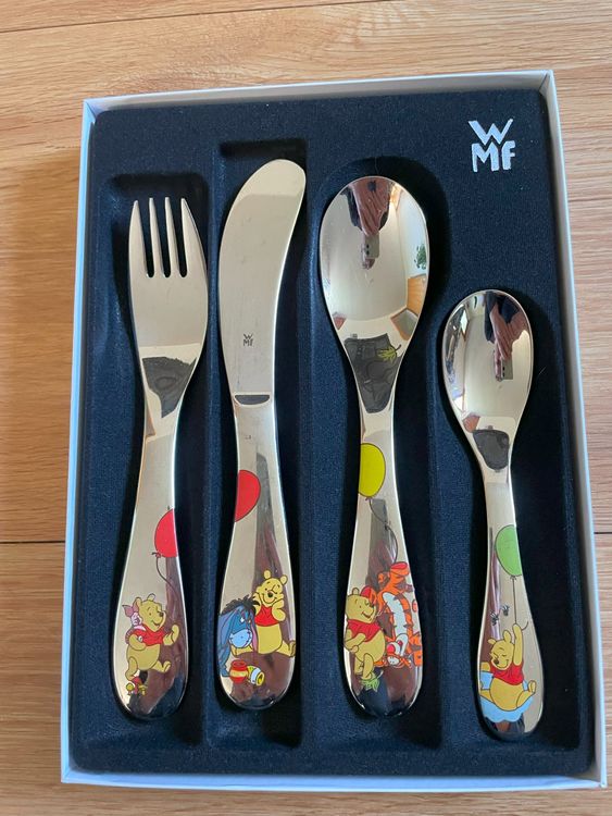 WMF Kinderbesteck-Set Winnie Puuh, 4-teilig | Kaufen auf Ricardo