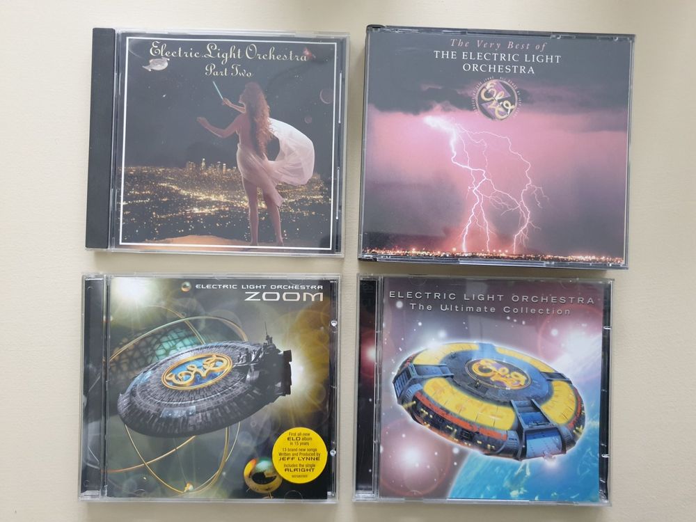 Sechs CDs Electric Light Orchestra Top Zustand ohne Kratzer | Kaufen ...