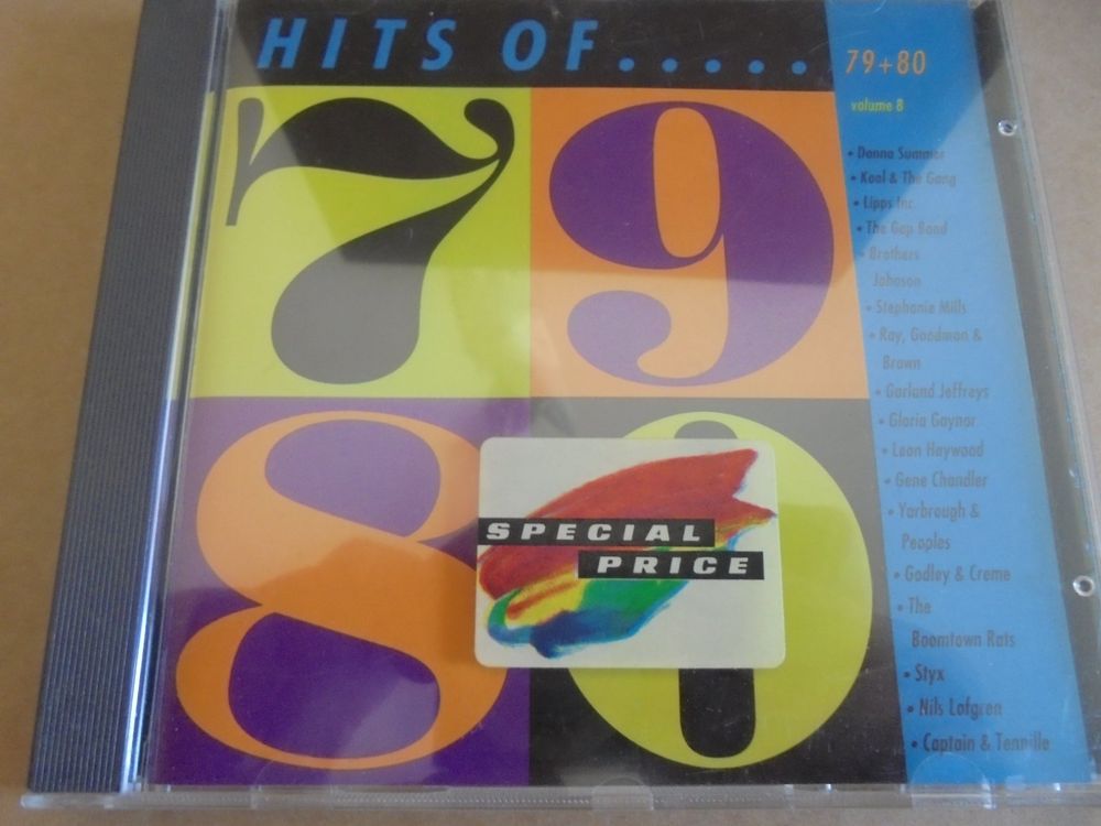 Hits of ... 79 + 80 / CD Donna Summer, Gloria Gaynor,etc (Gebraucht) in ...