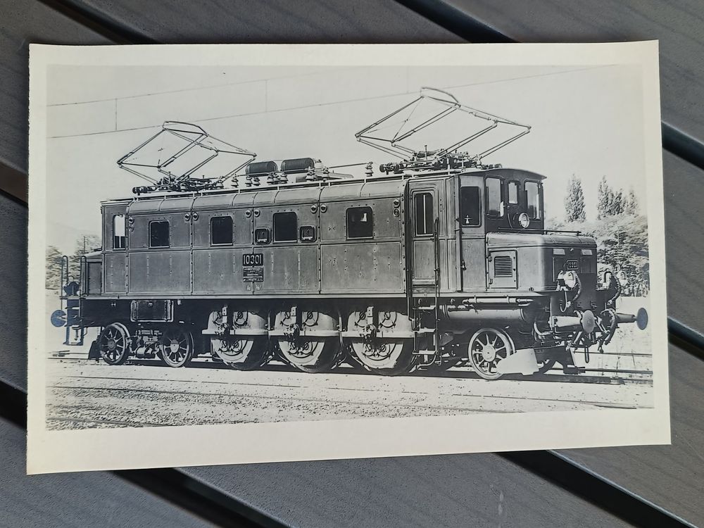 Photo Karte / SBB - Einphasen Schnellzug Lokomotive 2C1 (Gebraucht) in ...