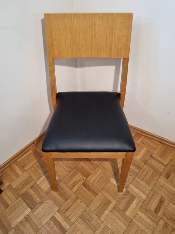 Designer-Stuhl mit Ledersitz neu (Neu (gemäss Beschreibung)) in ...