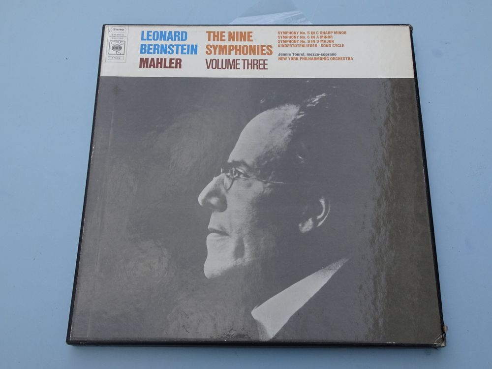 Leonard BERNSTEIN - Mahler 5, 6, 9 - CBS UK - 5 LP (Gebraucht) in Basel für CHF 20 – mit ...