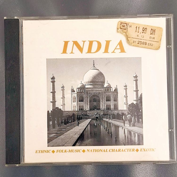 INDIA - CD - Ethnik, Folk-Music, National Character, Exotic (Gebraucht ...