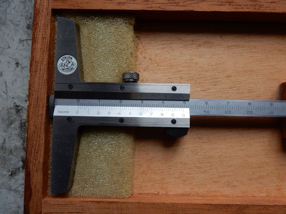 Etalon Tiefenmass 300mm mit Fuss no Tesa Mess Schieber (Gebraucht) in ...