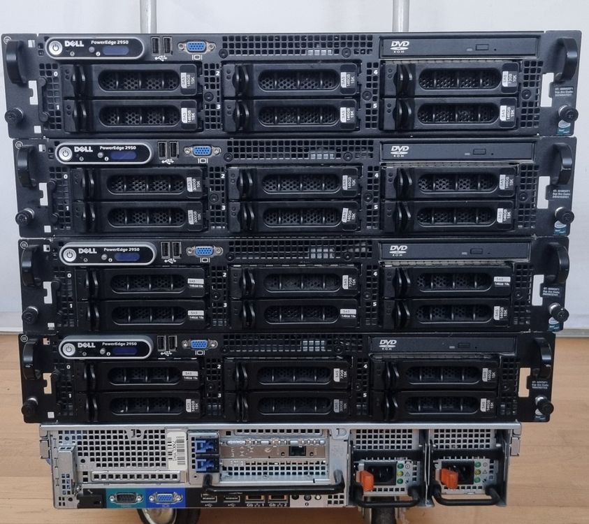 5 (five) Dell PowerEdge 2950 servers | Kaufen auf Ricardo