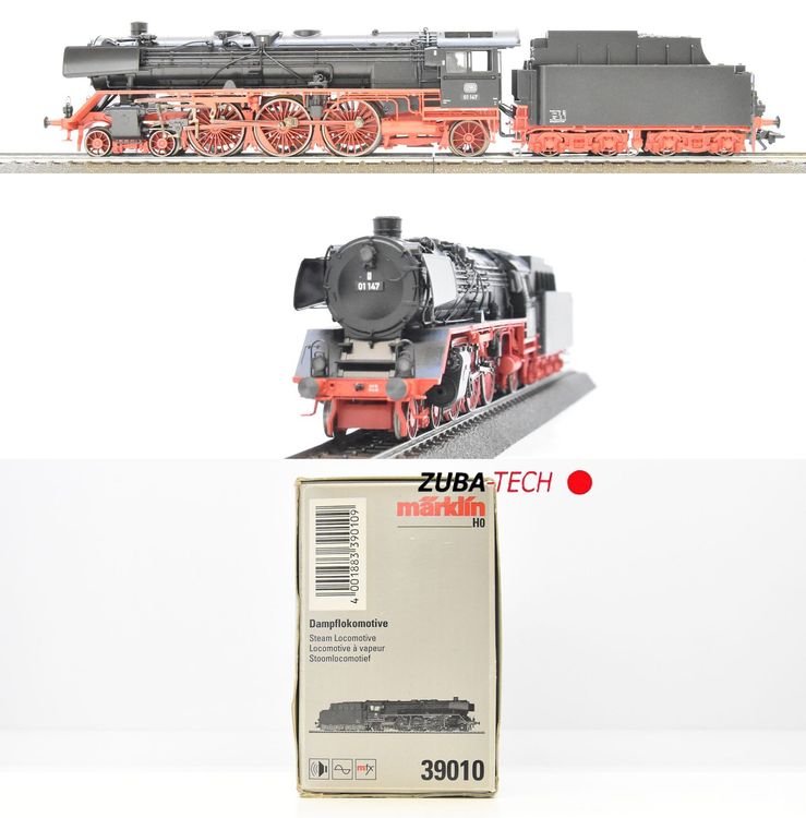 Märklin 39010 Dampflok BR 01 DB H0 WS Digital mit OVP (Gebraucht) in St ...