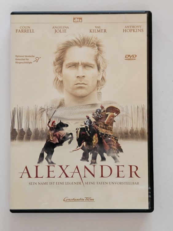 Alexander - mit Colin Farrell & Angelina Jolie / DVD #WT18 (Gebraucht) in Oberdorf BL für CHF 1. ...