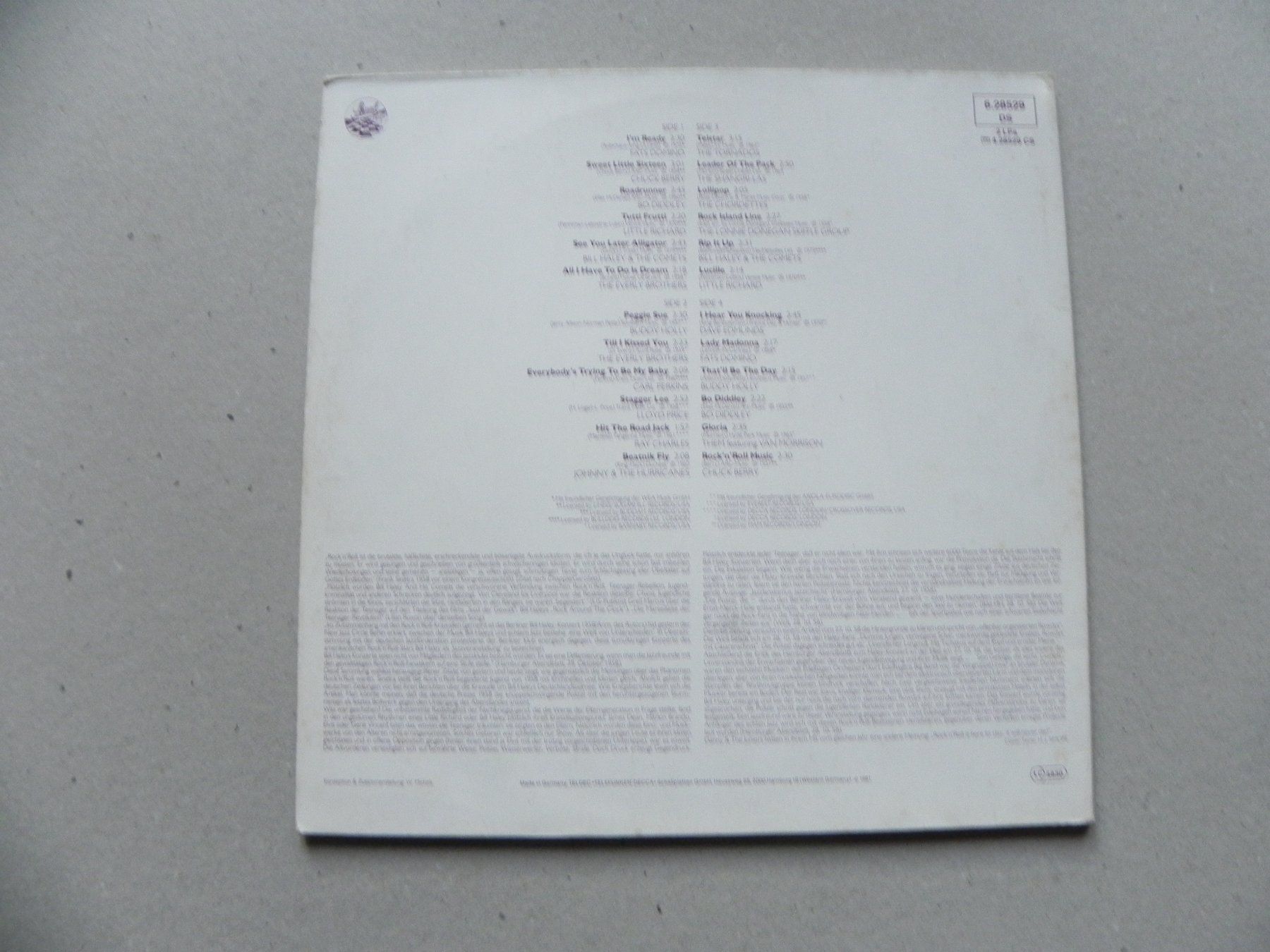 Doppel LP 24 Rock Hit Bo Diddley Ray Charles Them 1981 (Gebraucht) in ...