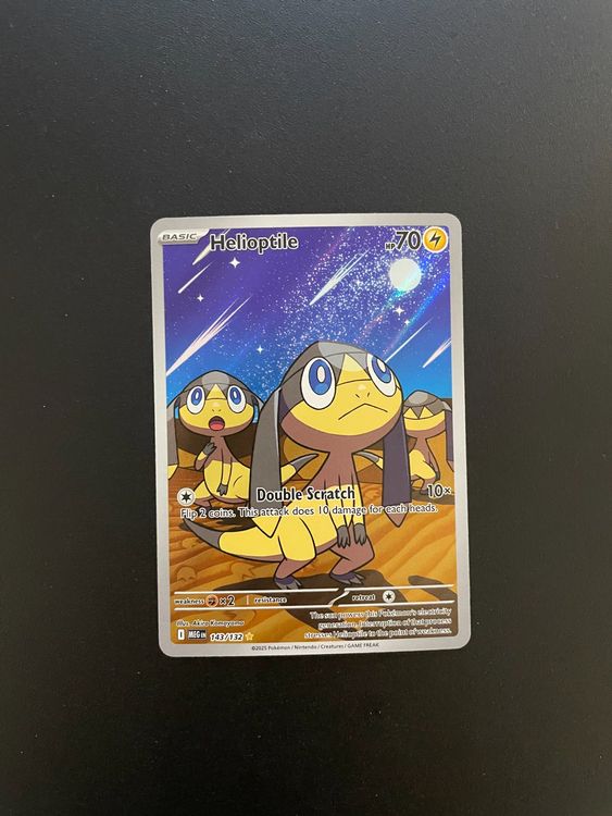 Pokémon Mega Evolution Helioptile 143/132 (Gebraucht) in Zürich für CHF ...