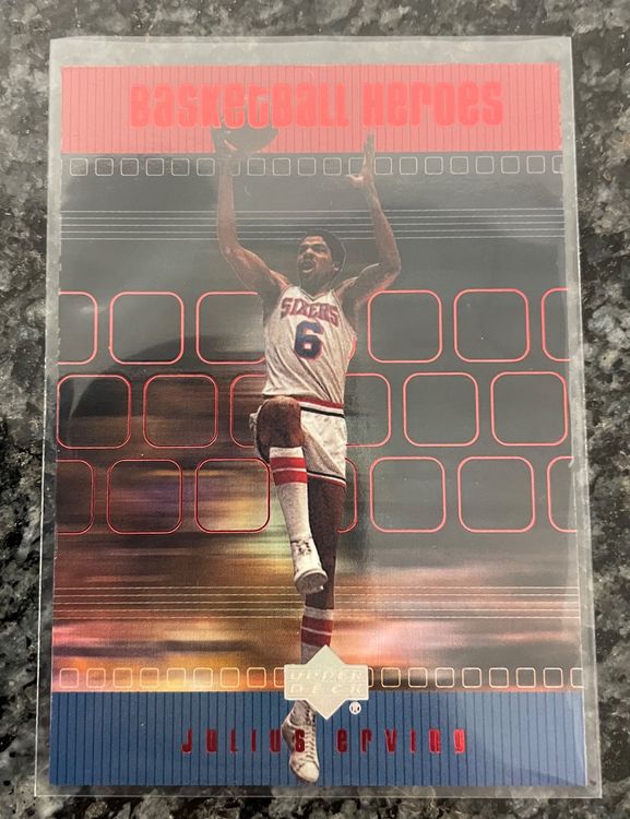 NBA Julius Erving Basketball Heroes Card (Neu (gemäss Beschreibung)) in ...