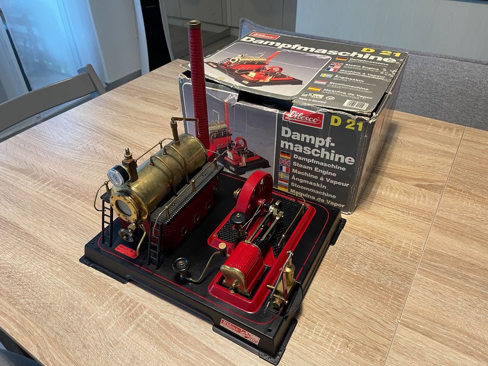 Wilesco D21 Dampfmaschine (Gebraucht) in Murten für CHF 163 – mit ...