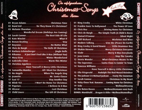Chart Show - Die erfolgreichsten Christmas-Songs (2 CDs) (Gebraucht) in ...