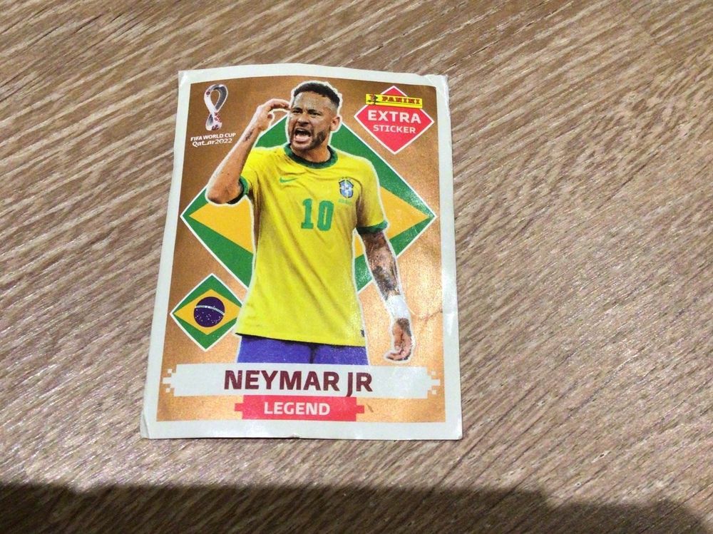 Panini Extra-Sticker Neymar JR (Legend) (Neu (gemäss Beschreibung)) in ...