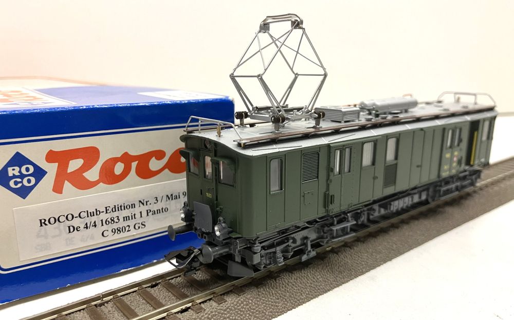Roco Club Edition 43630= De 4/4 SBB 1683 Arbeiter-Pullman (Neu (gemäss ...