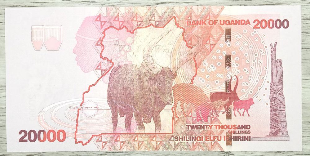 Ouganda 20000 Shillings UNC (Neu (gemäss Beschreibung)) in Cousset für ...