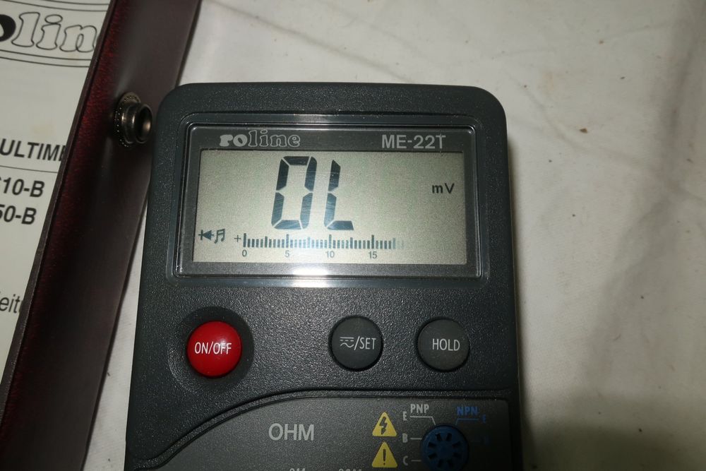 Multimeter, Roline, Messgerät für den Elektriker, ab 1 Fr.!! (Gebraucht ...