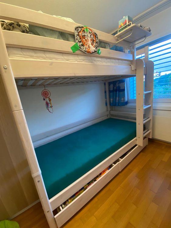 2 Flexa Classic Betten von Micasa inkl. Zubehör für Hochbett (Gebraucht) in Regensdorf für CHF ...