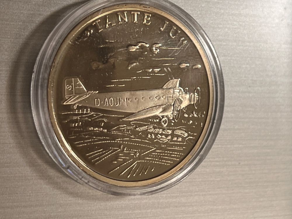 Medaille - Traum vom Fliegen Tante Ju / da Vinci | Kaufen auf Ricardo