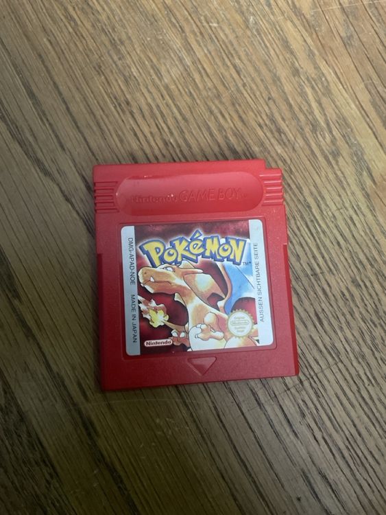 Pokemon Rot Gameboy (Deutsch) (Gebraucht) in Ried b. Kerzers für CHF 36 ...
