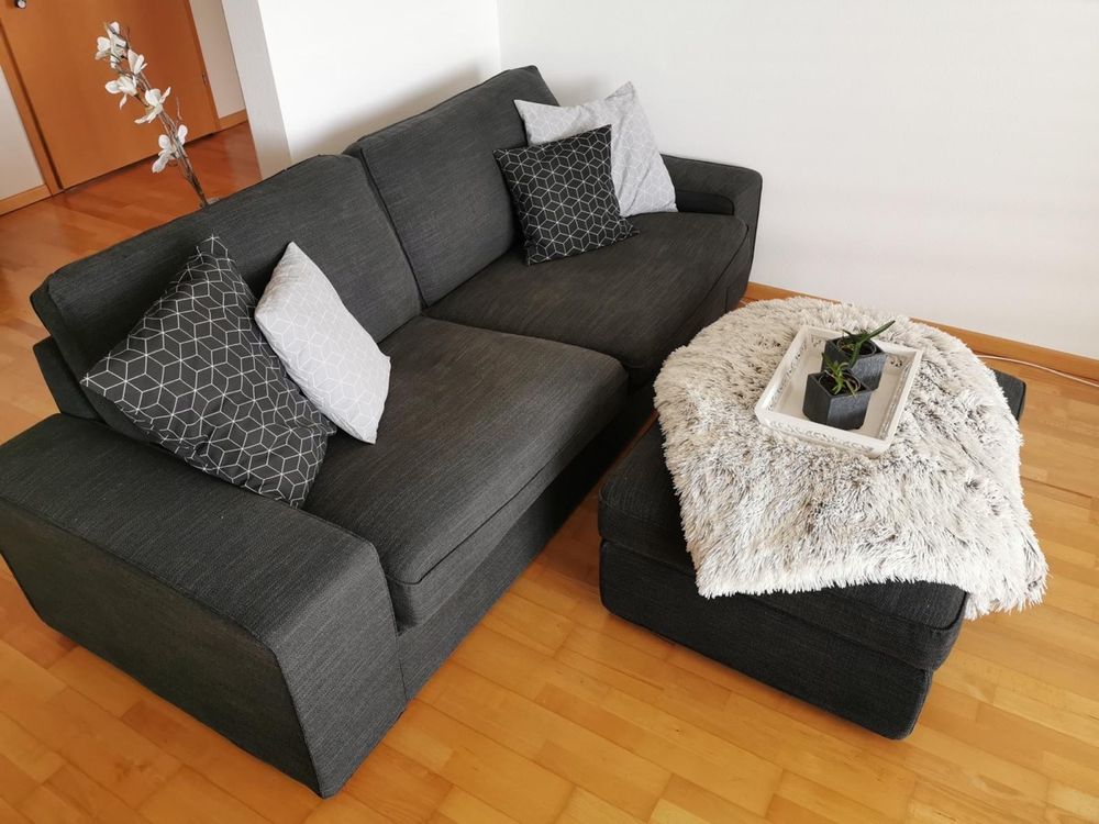 Ikea KIVIK Sofa inkl Hocker mit Aufbewahrung (Gebraucht) in Lüchingen ...
