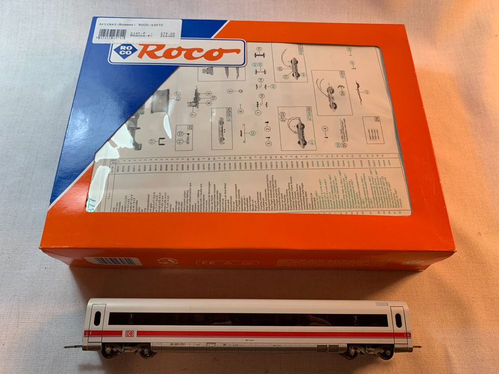 Roco 43070 + 2. Kl Wagen 44896, GS, H0, OVP | Kaufen auf Ricardo