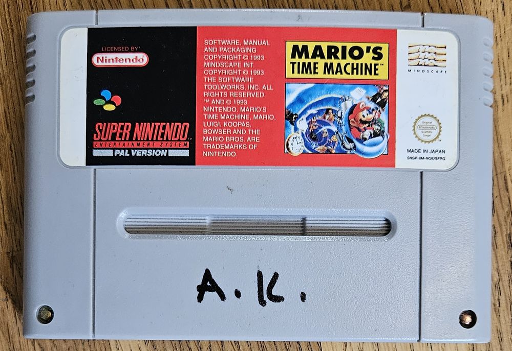 SNES Mario Time Machine super Game :) | Kaufen auf Ricardo