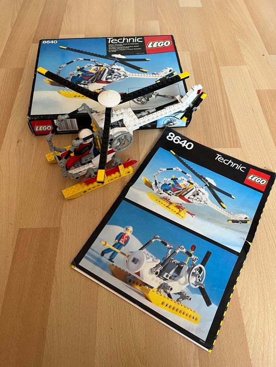 Lego Technik Polar Helikopter 8640 mit Bauanleitung (Gebraucht) in ...