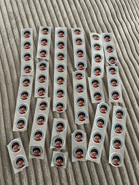 Migros Playmobil Mania Sticker 40 Stück=2 Sets (Neu (gemäss Beschreibung)) in Zizers für CHF 39 ...