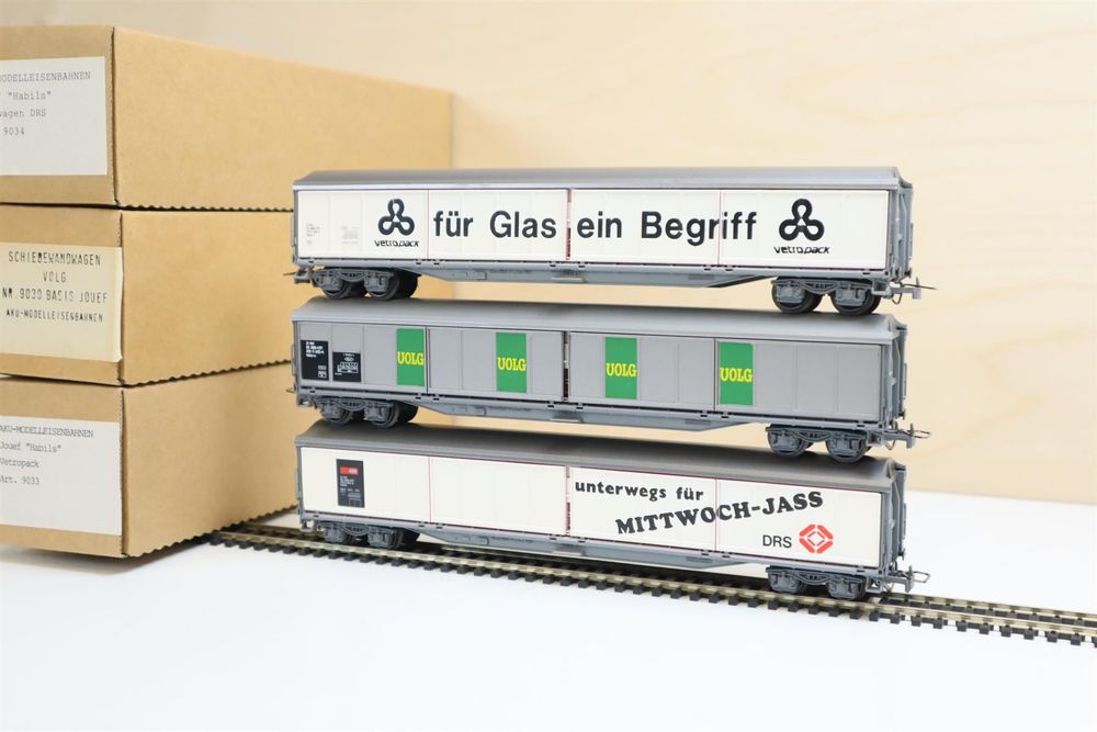 AKU 3 x SBB Wagen H0 - 9033/9034/9039 | Kaufen auf Ricardo