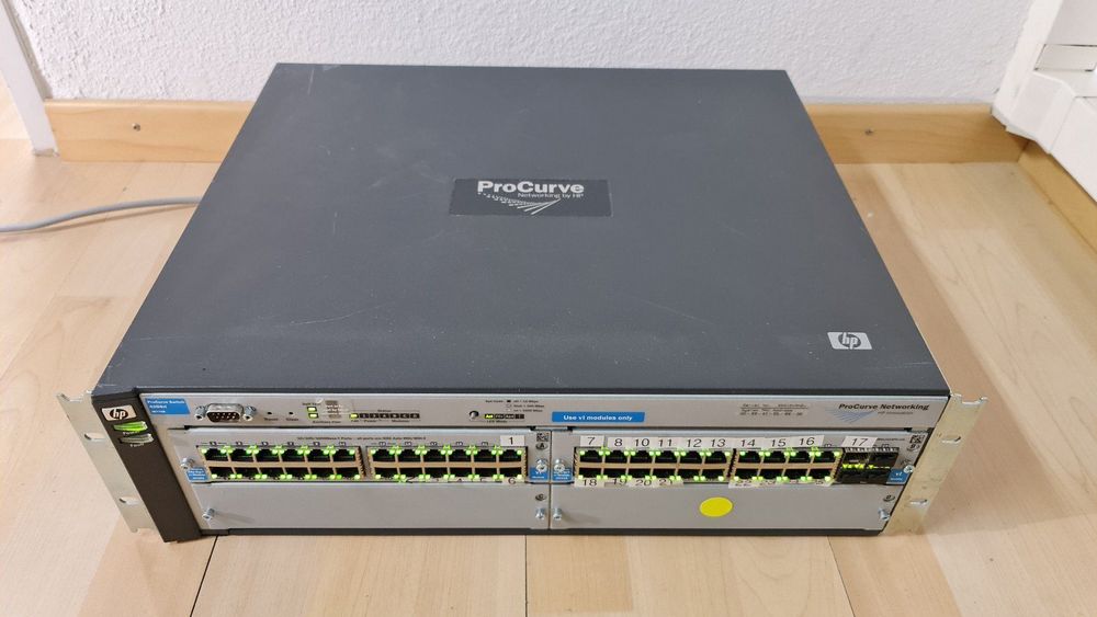 HP Switch ProCurve 4204vl inkl. 2x GigT | Kaufen auf Ricardo