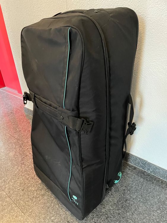 STOFF REISEKOFFER ROLLKOFFER RÄDERN TROLLEY FERIEN REISEN (Gebraucht ...