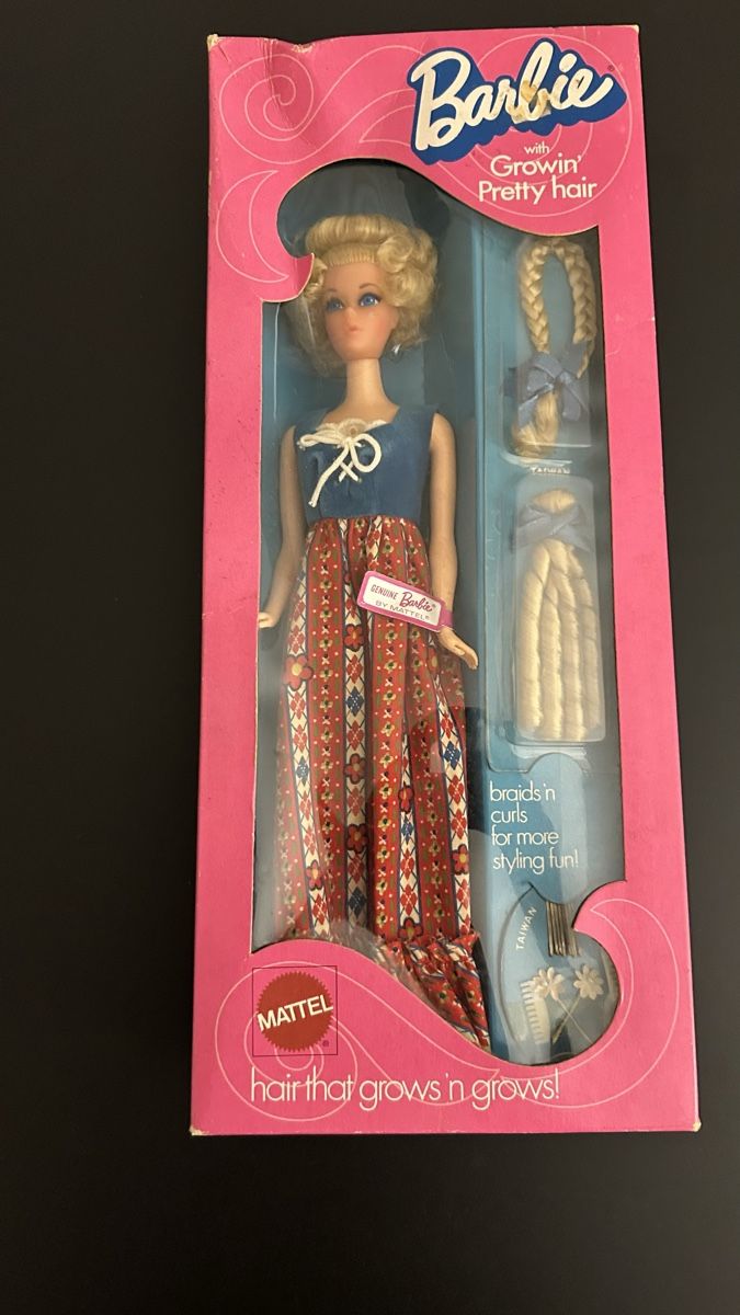 Growin’ Pretty Hair Barbie, 1972, Vintage, Top Zustand! (Neu und ...