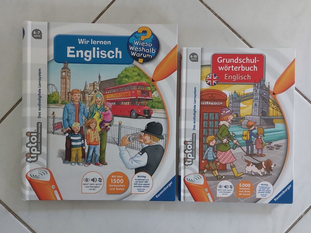 TIPTOI Wir lernen Englisch + Grundschulwörterbuch Englisch | Kaufen auf ...