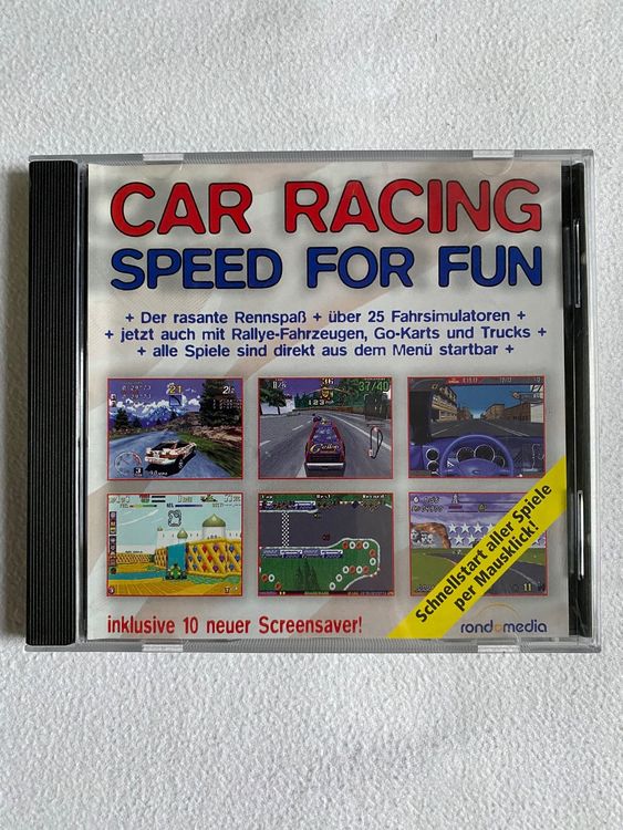 Retro PC Game: Car Racing Speed for fun - Autorennen (Gebraucht) in ...