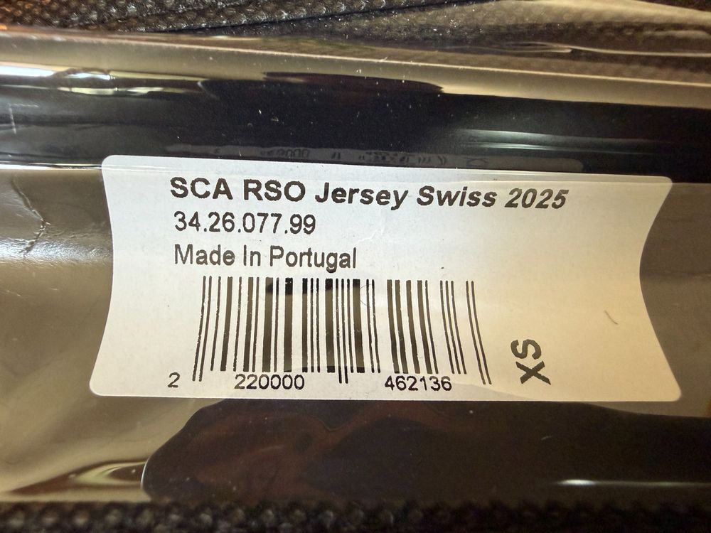 Assos Swiss Cycling RSO Jersey Swiss 2025 Grösse XS (Neu und ...