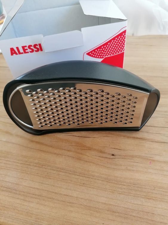 Alessi Parmesanreibe "Parmenide" schwarz neu (Neu und originalverpackt ...