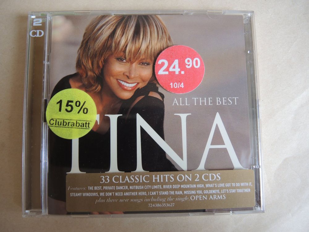 Doppel CD - TINA TURNER - ALL THE BEST mit David Bowie | Kaufen auf Ricardo