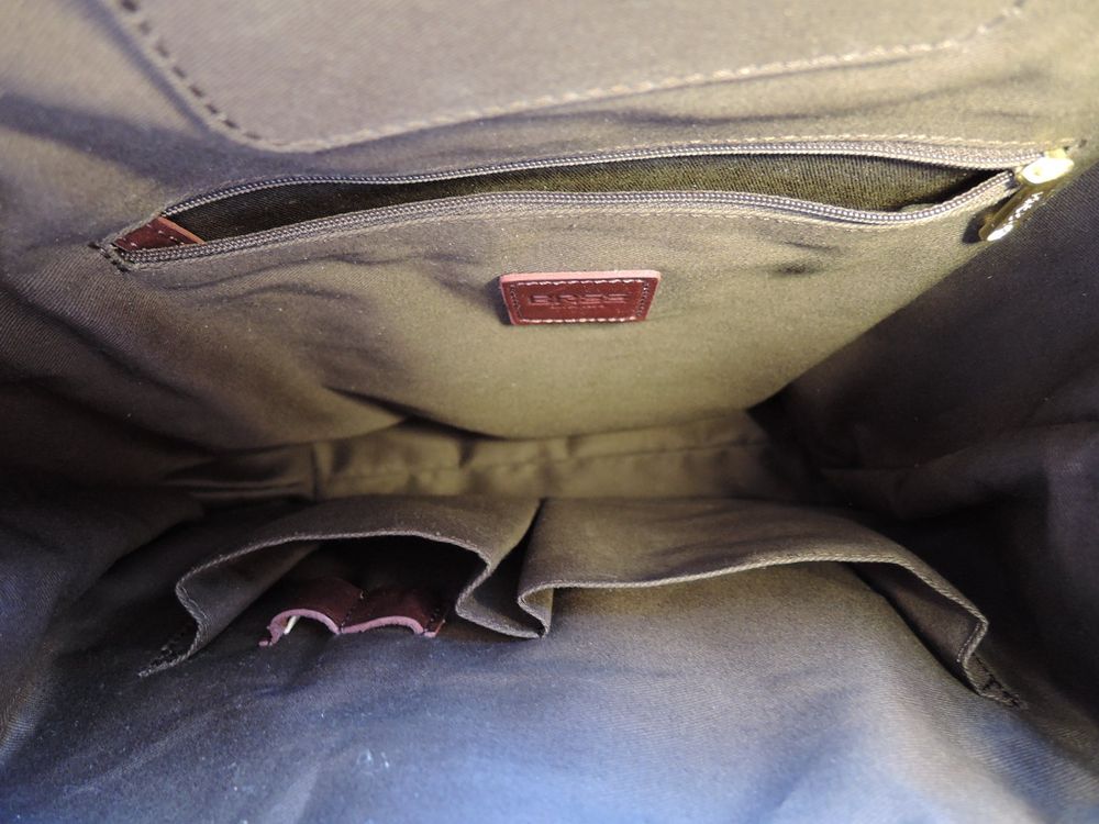 BREE Tagesrucksack Leder rot/braun (Neu (gemäss Beschreibung)) in ...