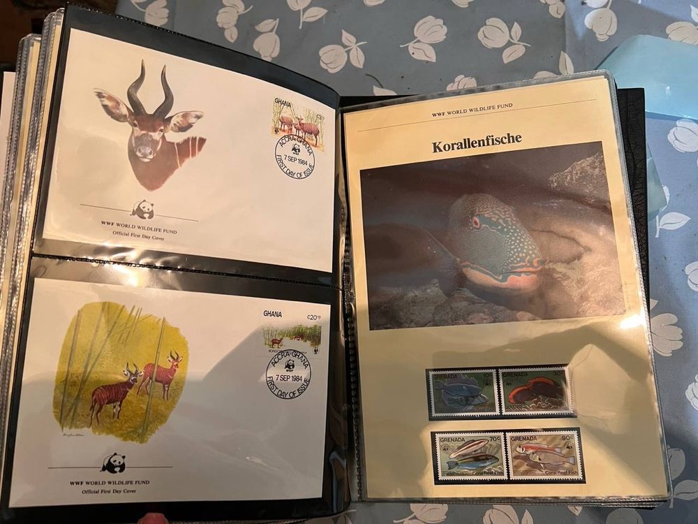 WWF Panda-Album mit Briefmarken, Tier- und Pflanzwelt (237) (Gebraucht ...
