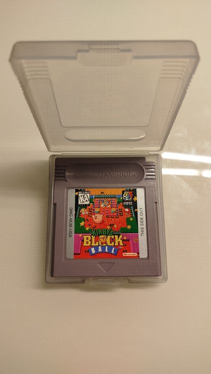 Kirby's Block Ball Game Boy Spielmodul Cartridge SNES Classi (Gebraucht ...