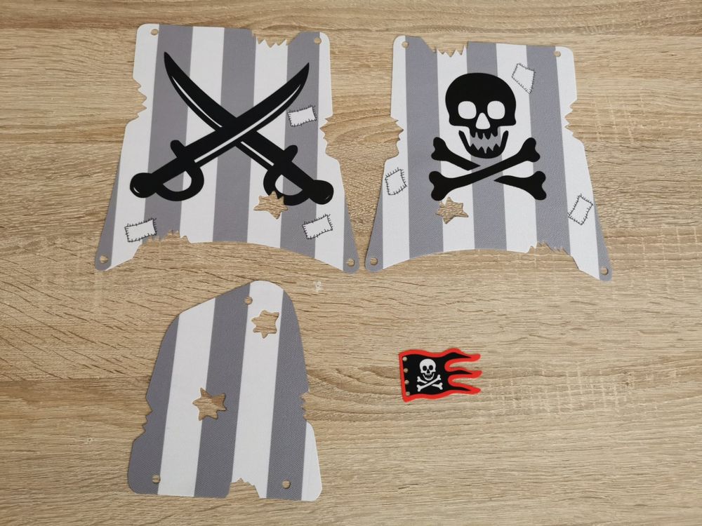 Ersatzsegel zu Lego Pirates 6289 Red Beard Runner | Kaufen auf Ricardo