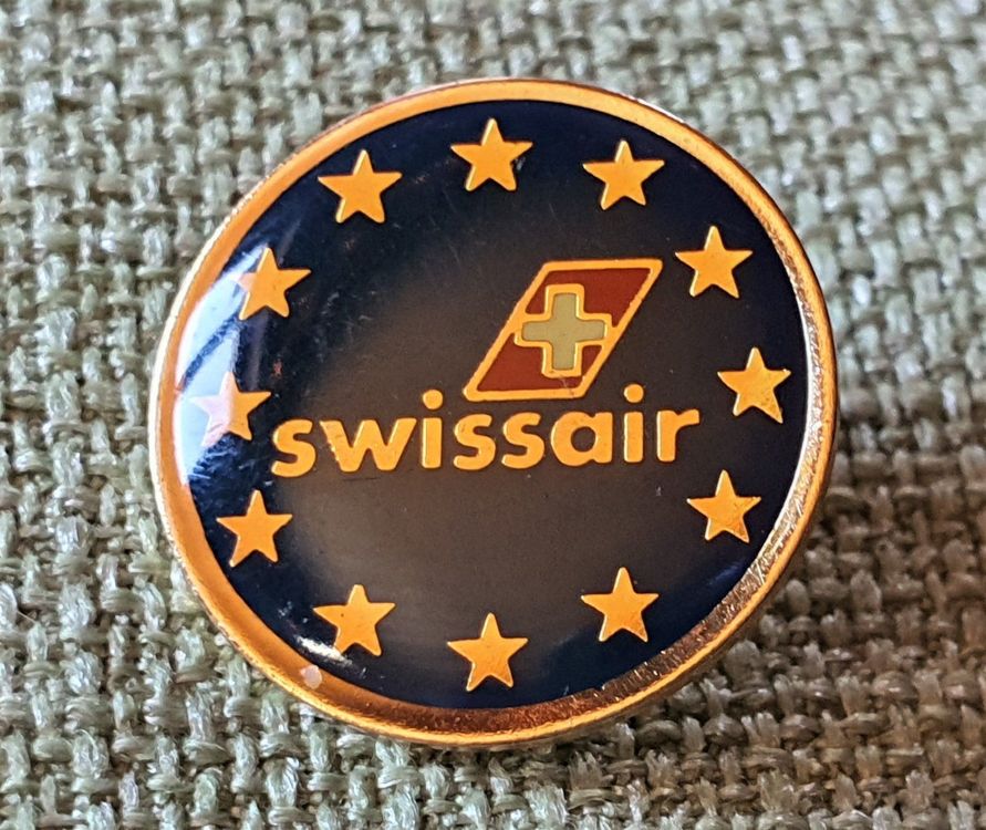 F487 - Pin Swissair Europa Switzerland (Gebraucht) in Reinach BL für CHF 5 – mit Lieferung auf ...