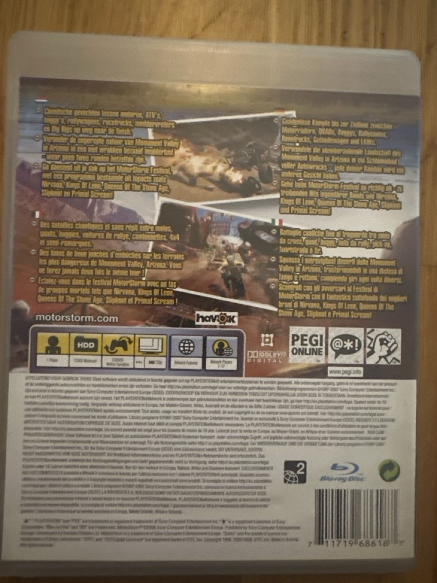 Motorstorm PS3 - Adrenalin pur für deine Playstation 3! (Gebraucht) in ...