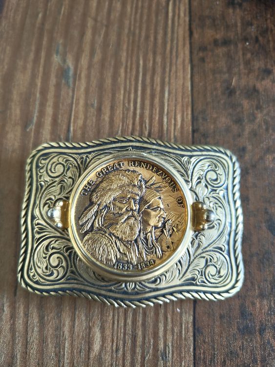 the Great Rendezvous of 1833-1834 Belt Buckle (Neu (gemäss Beschreibung ...